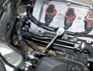 Audi B6 A4 1.8T Coolant Flange Replacement – ECS Tuning